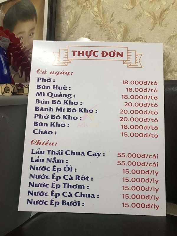 Địa chỉ in Menu quận 5 giá rẻ uy tín